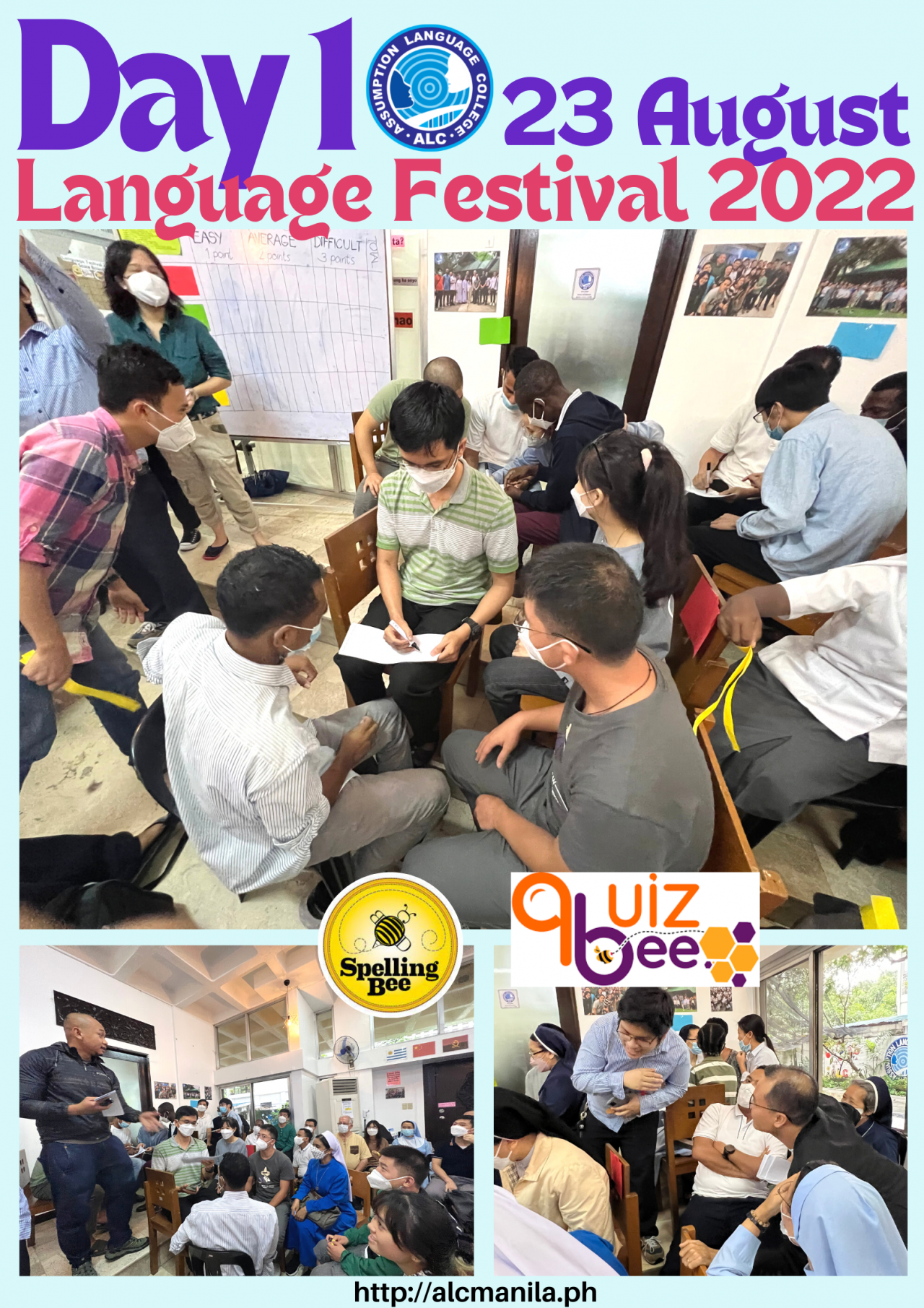 Day 1 of Language Festival 2022 – ASSUMPTION LANGUAGE COLLEGE