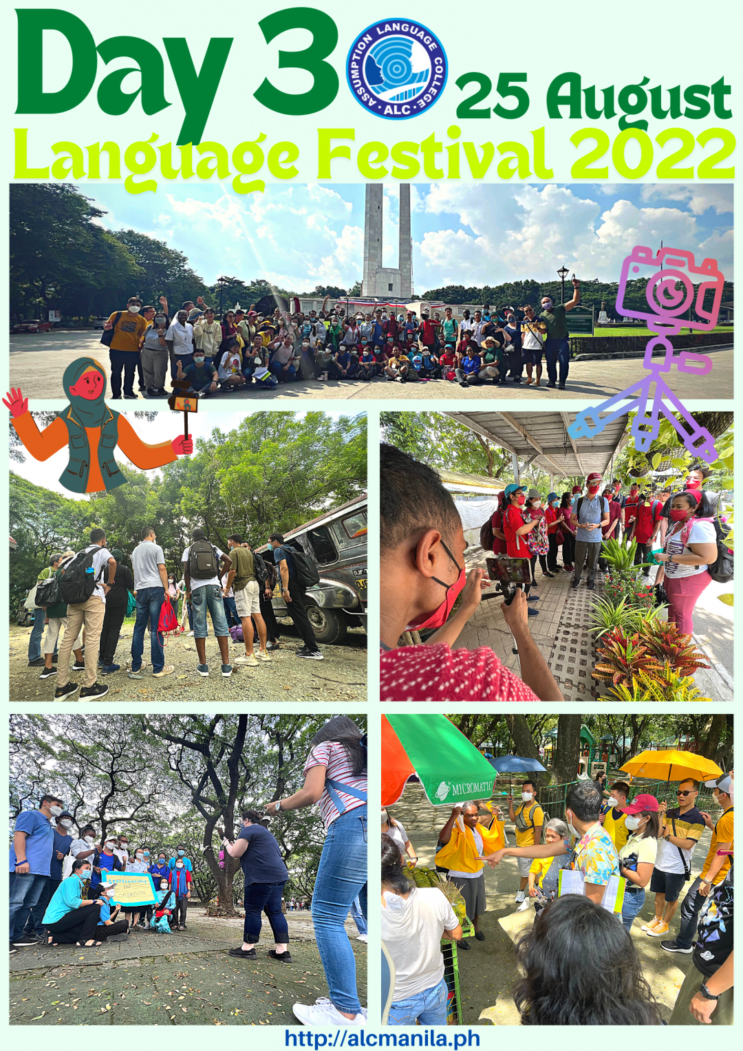 Day 3 of Language Festival 2022 – ASSUMPTION LANGUAGE COLLEGE