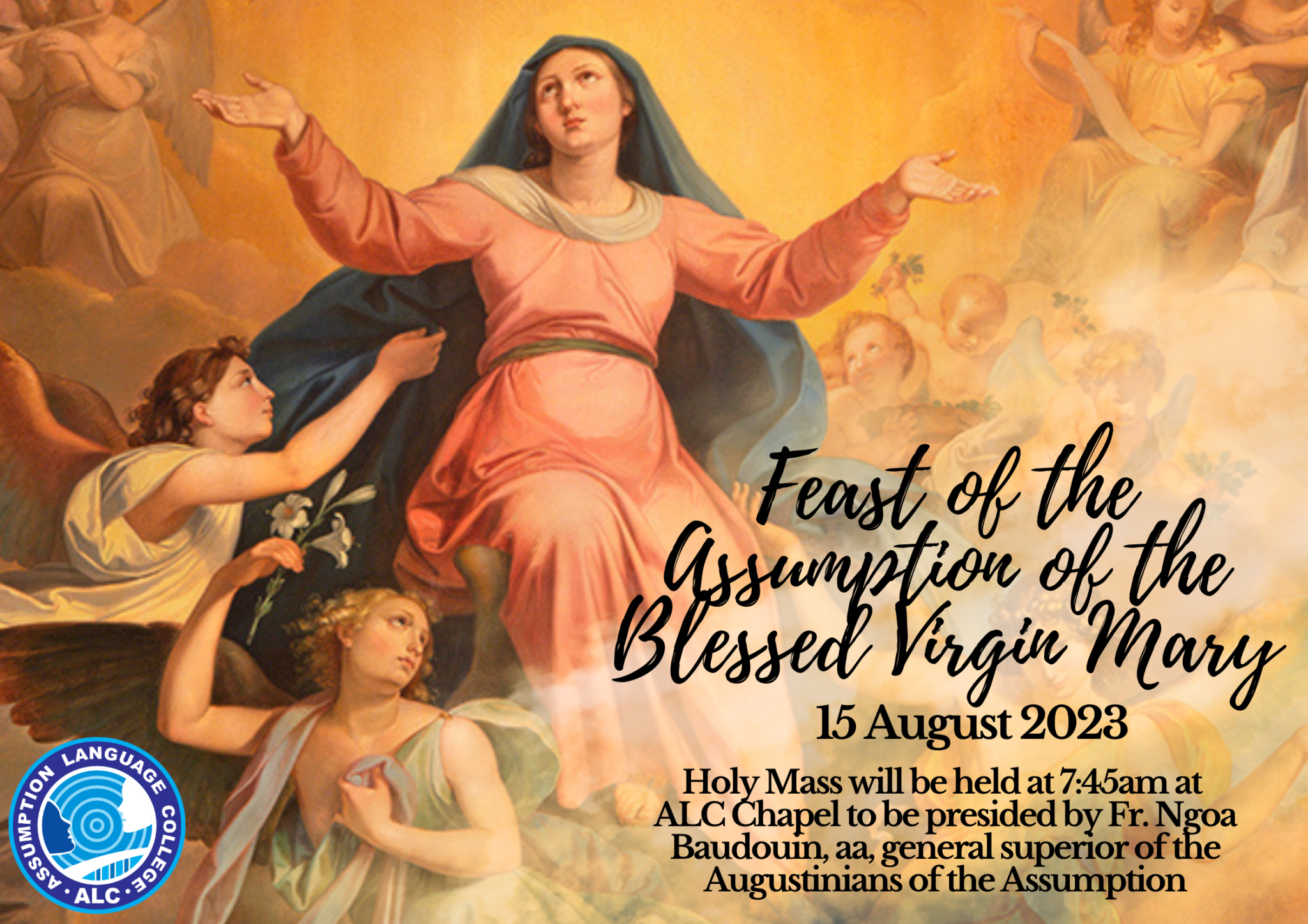 Feast of the Assumption 2023 – ASSUMPTION LANGUAGE COLLEGE